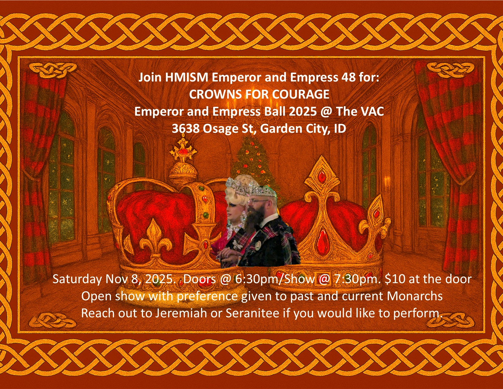 “Crowns for Courage” Emperor and Empress Ball – Idaho Gem Court